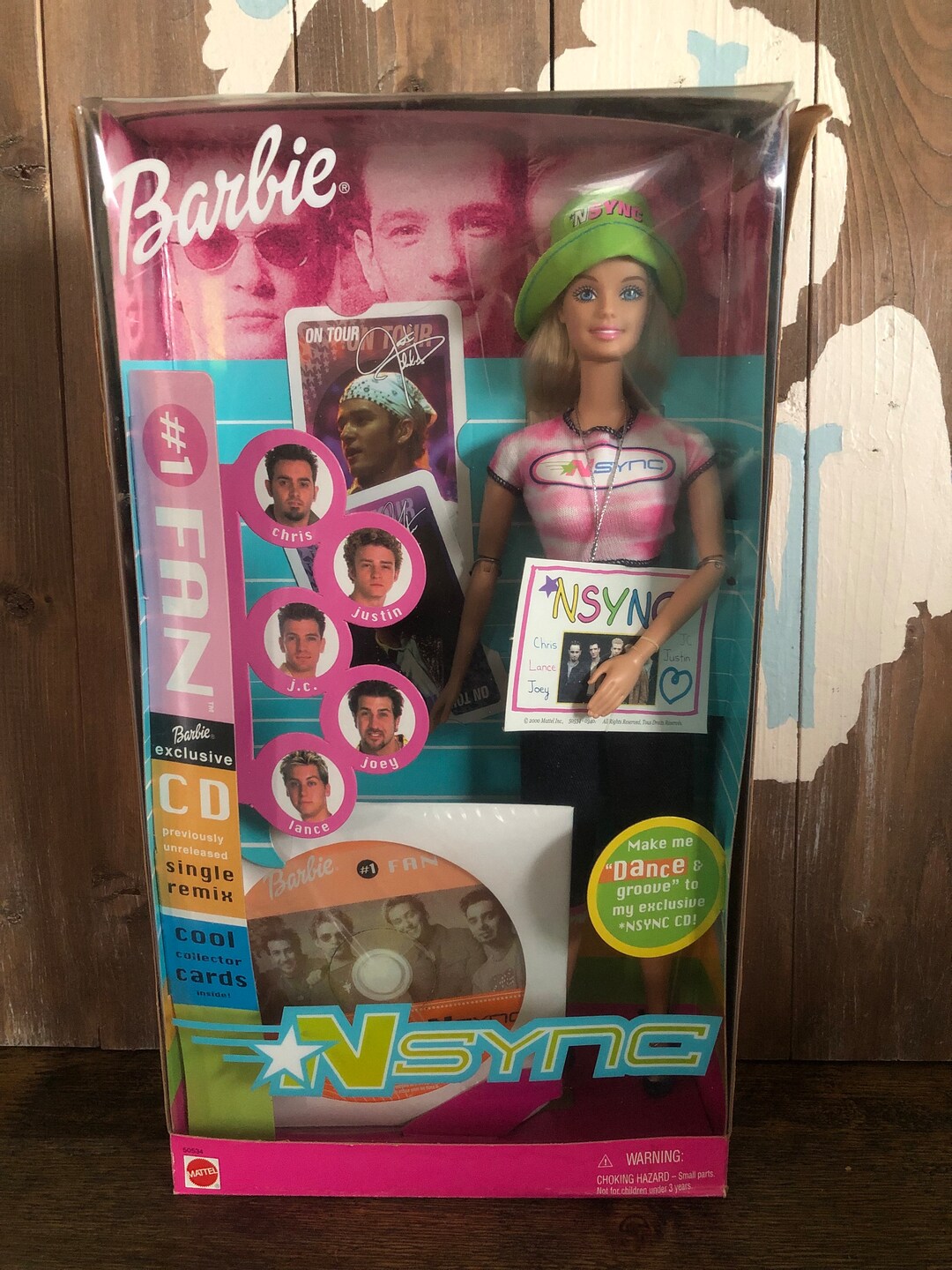 2000 Vintage nsync Barbie MIB - Etsy