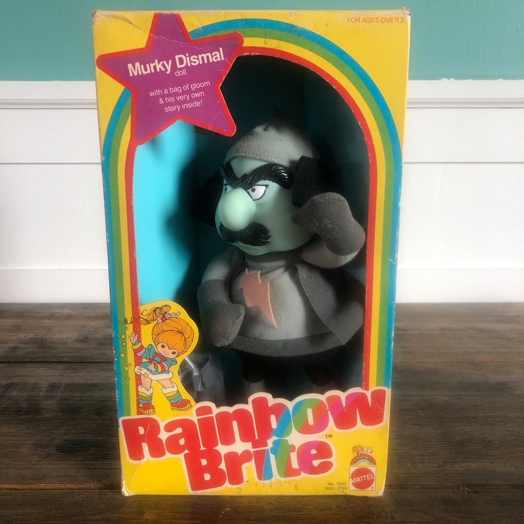 Vintage 80’s Rainbow Brite Plush “murky Dismal”! *MIB-RARE-HTF* - Etsy