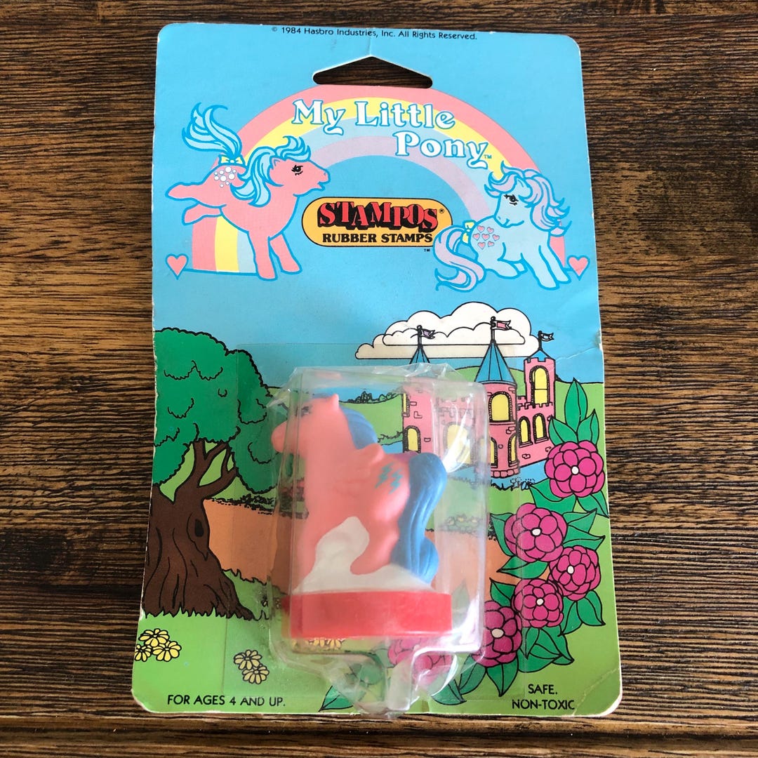 G1 Vintage My Little Pony “firefly” Stamper on Card *RARE-HTF* - Etsy