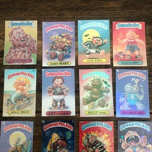 Vintage Style Holographic Garbage Kids Inspired Stickers! *YOU CHOOSE 2 ...