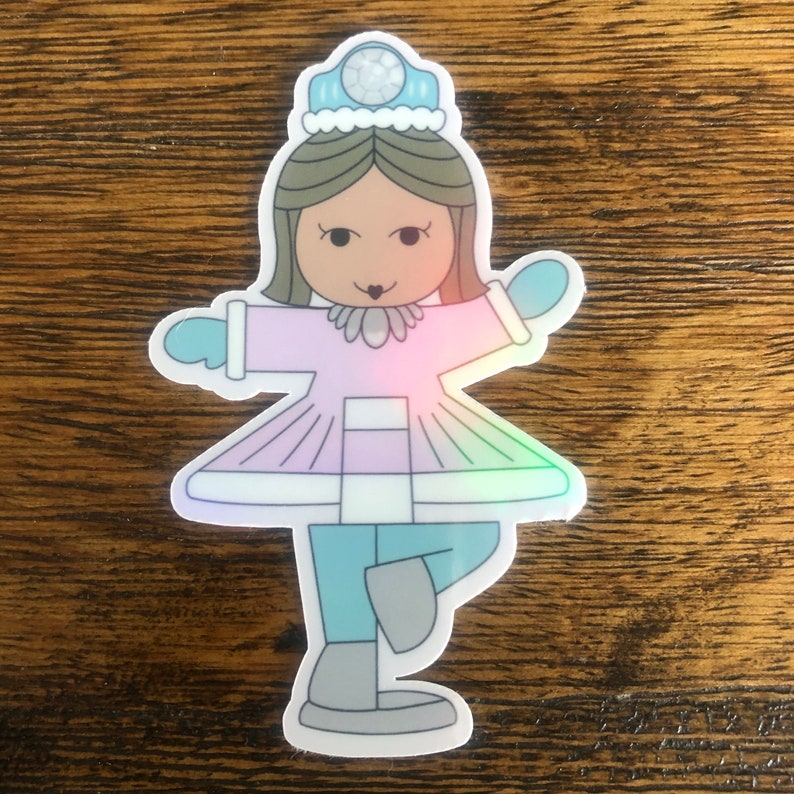 Holographic Polly Pocket Ring Dolls Inspired Sticker Set - Etsy