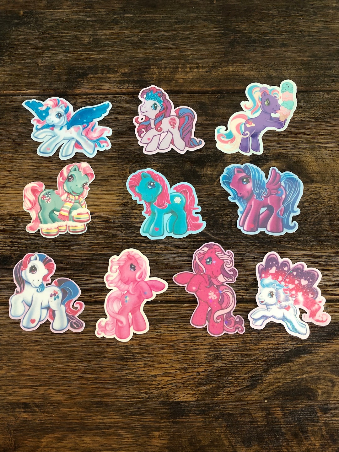 G3 Holographic My Little Pony Stickers YOU CHOOSE 1 - Etsy