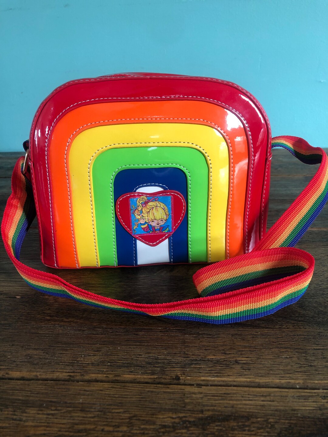 Hand Made Rainbow Brite Inspired Purse! - Etsy