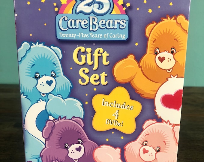 25th Anniversary Care Bears 4 DVD Set! *RARE-HTF* - Etsy