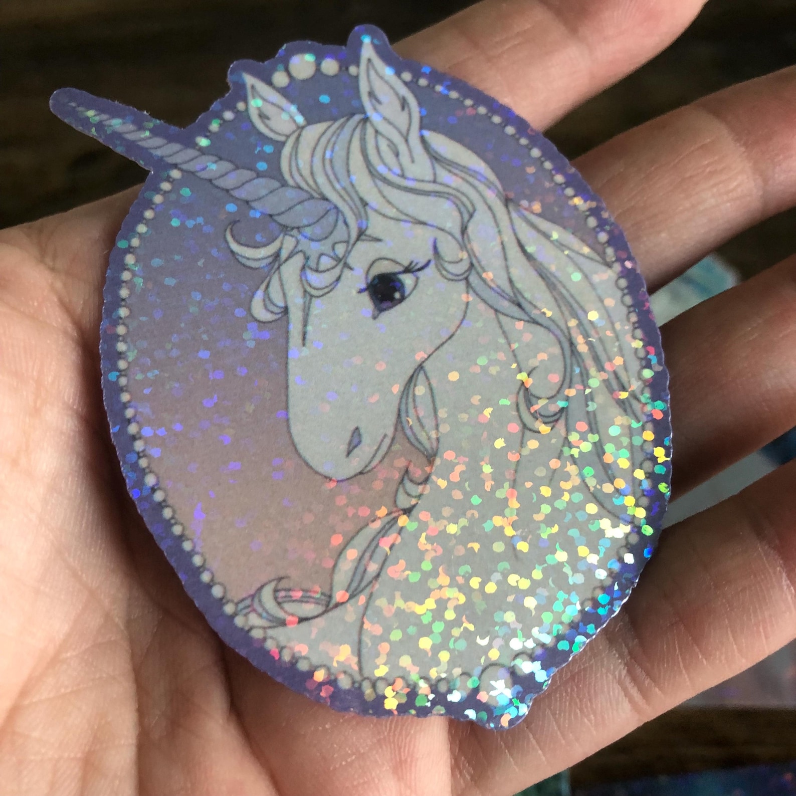 Vintage Style Holographic the Last Unicorn Inspired Stickers! *YOU ...