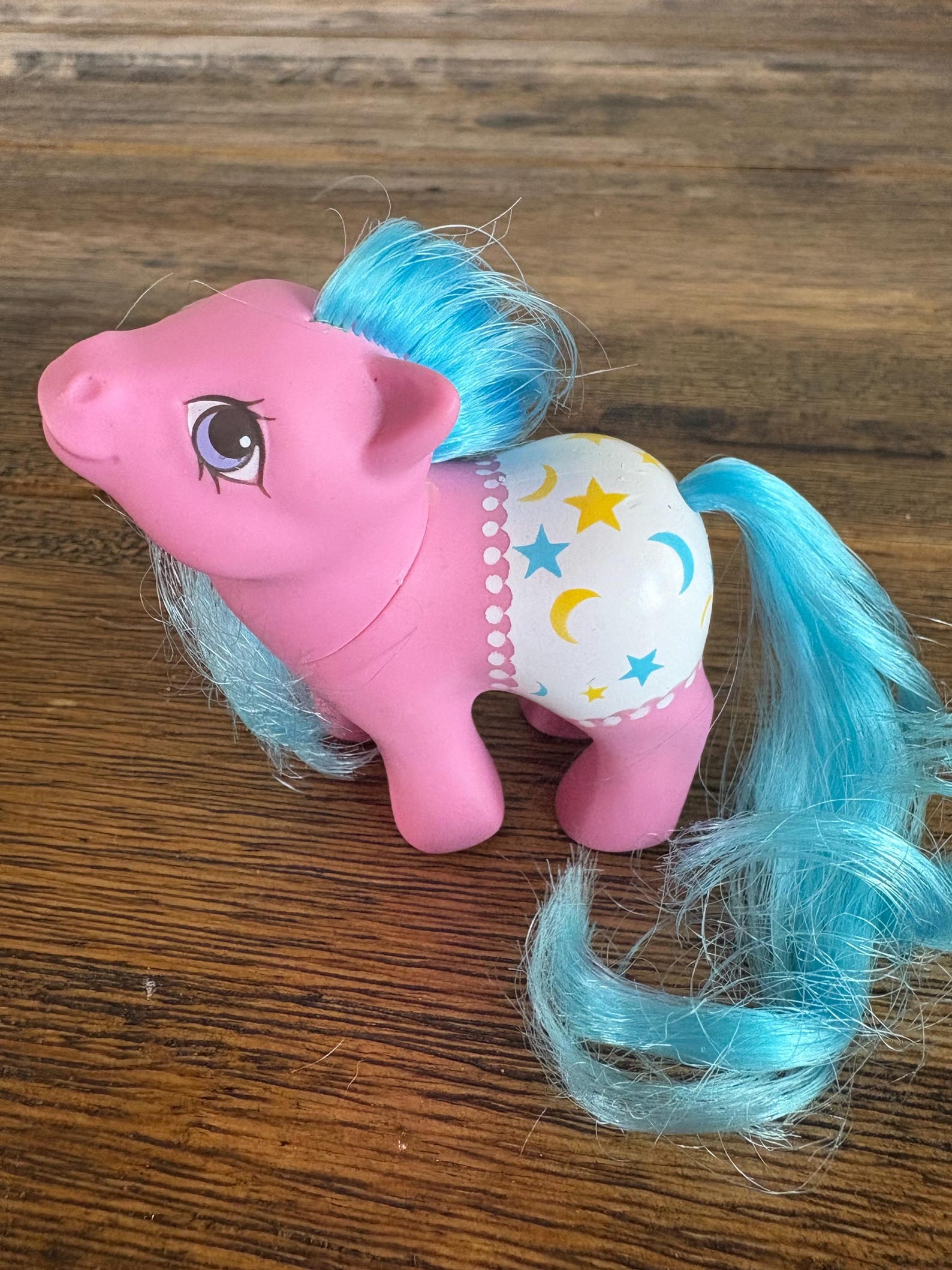 G1 Vintage My Little Pony Fancy Pants “baby Starburst” W/accessories ...