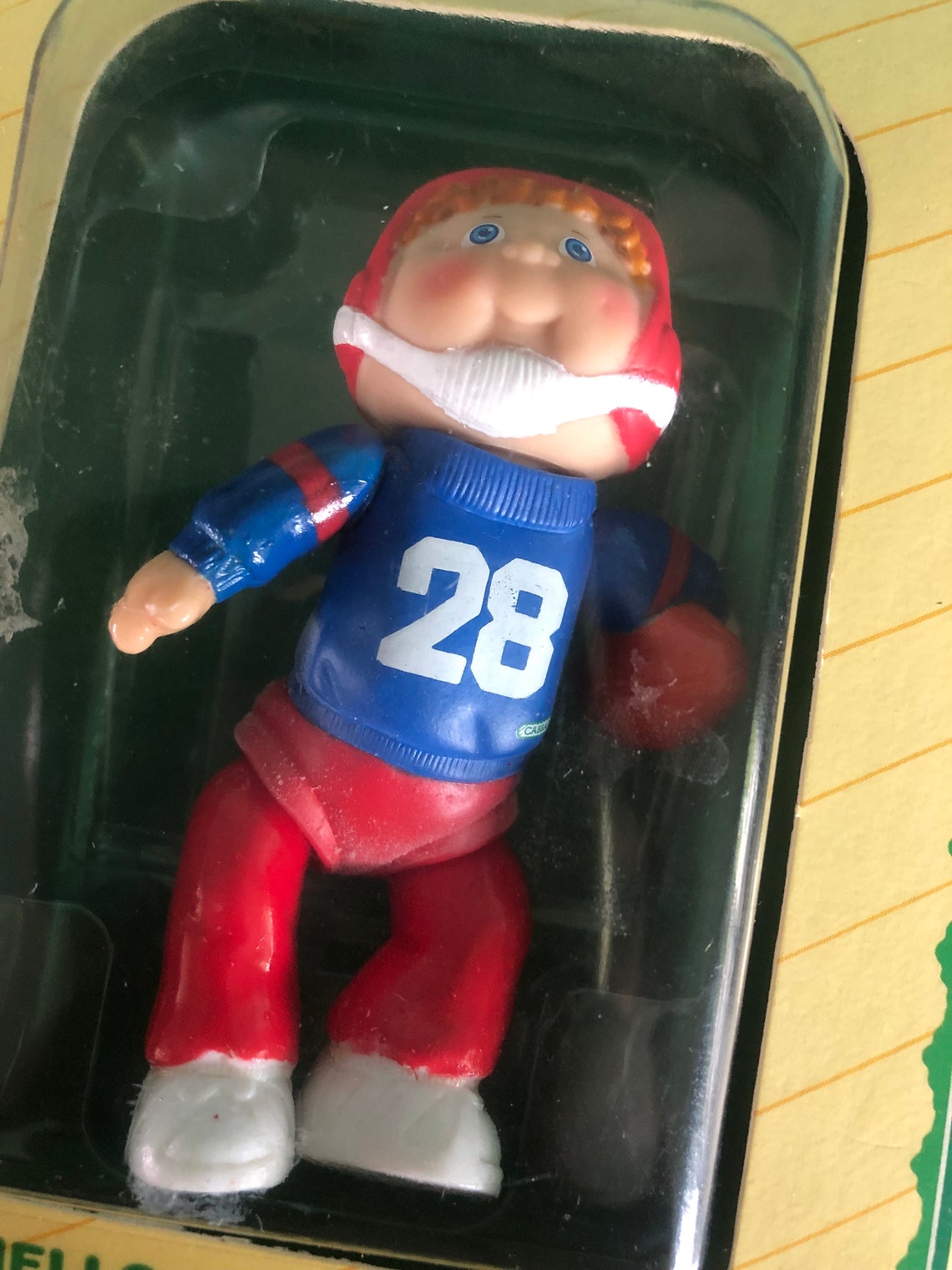 1983 Vintage Coleco Cabbage Patch Football Player Miniature - Etsy
