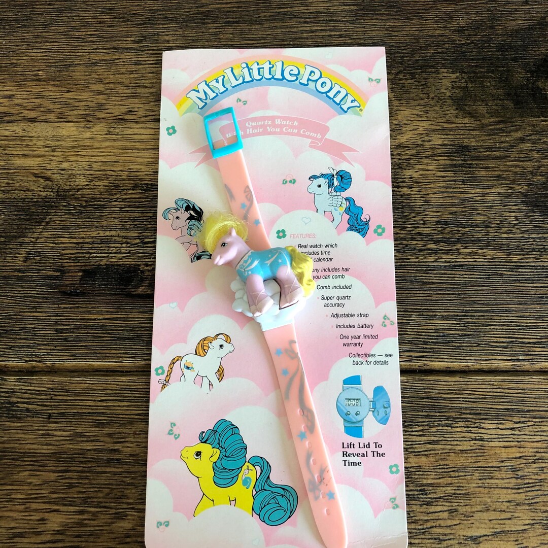 G1 Vintage My Little Pony “ballerina Pony Watch ”! *RARE-HTF* - Etsy