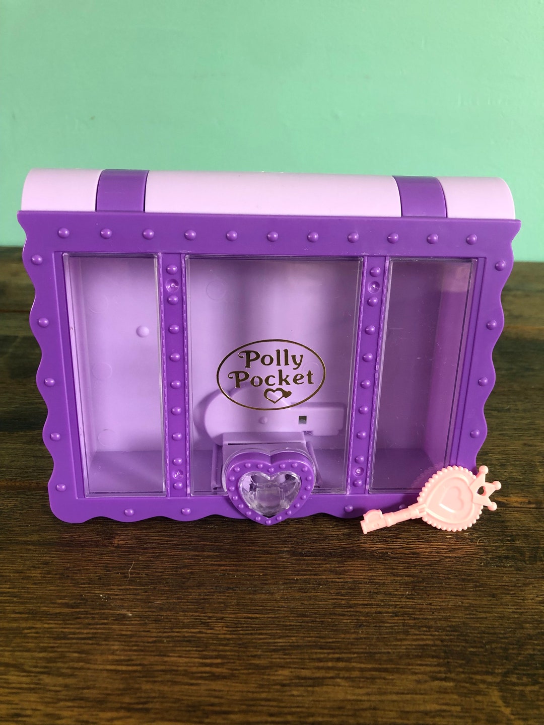 Hand Made Polly Pocket Inspired Jewelry Box/doll Storage With Key ...