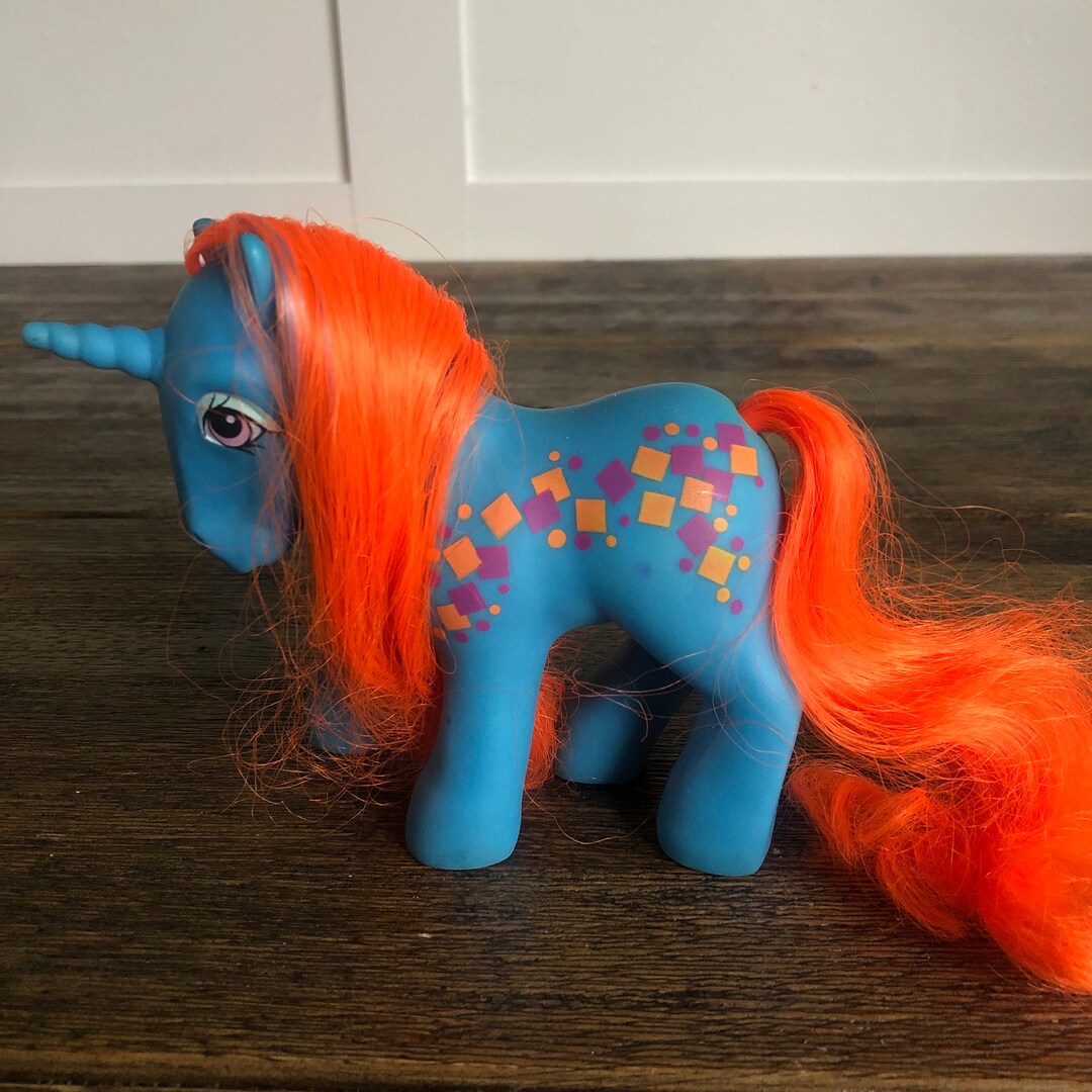 G1 Vintage My Little Pony Rockin Beats tunefull With Guitar Comb RARE ...