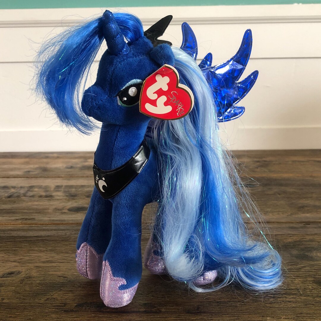 G4 TY Vintage My Little Pony “princess Luna” Plush Complete With Tag ...