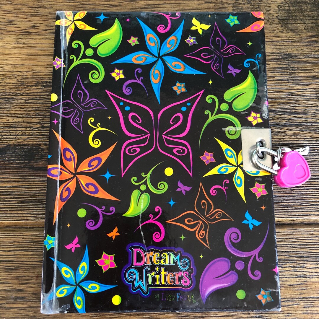 Vintage 90’s Lisa Frank Dream Writers Diary! *RARE-HTF* - Etsy