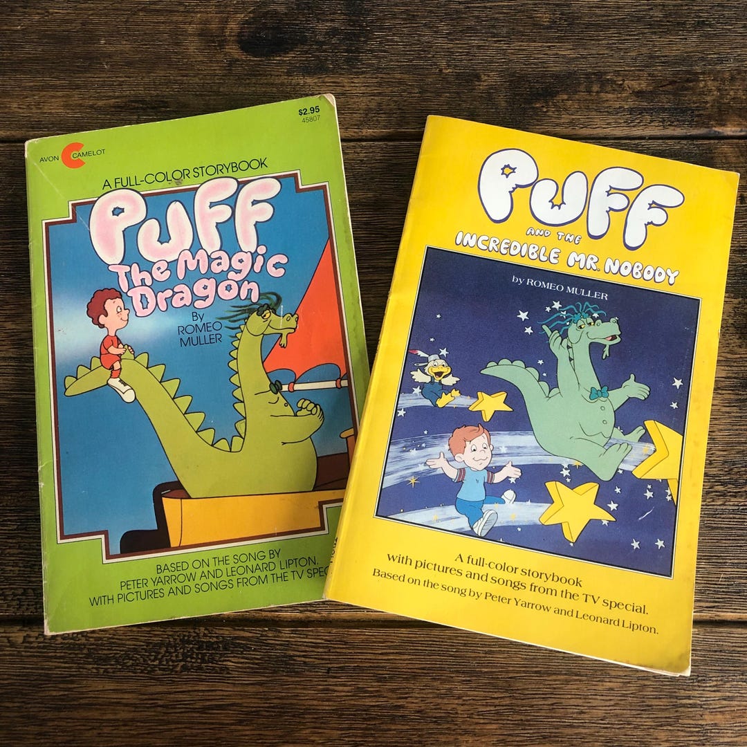 Vintage “puff the Magic Dragon” Book Lot of 2! *RARE-HTF* - Etsy
