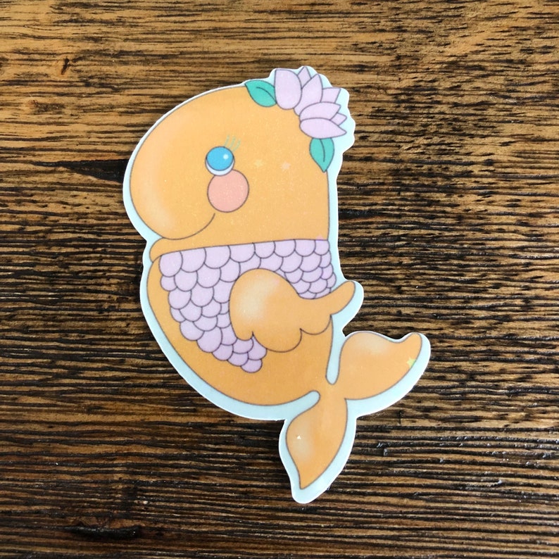 8 Pack Holographic Sweet Sea Doll Sticker Pack~ - Etsy