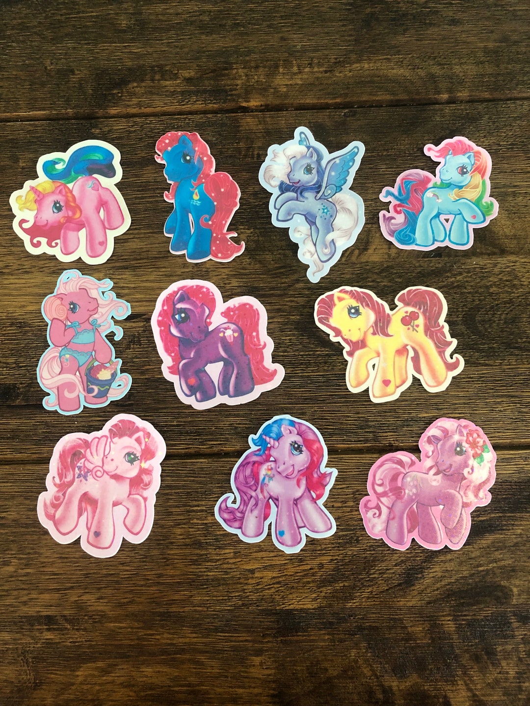 G3 Holographic My Little Pony Inspired Stickers! *YOU CHOOSE #2* - Etsy