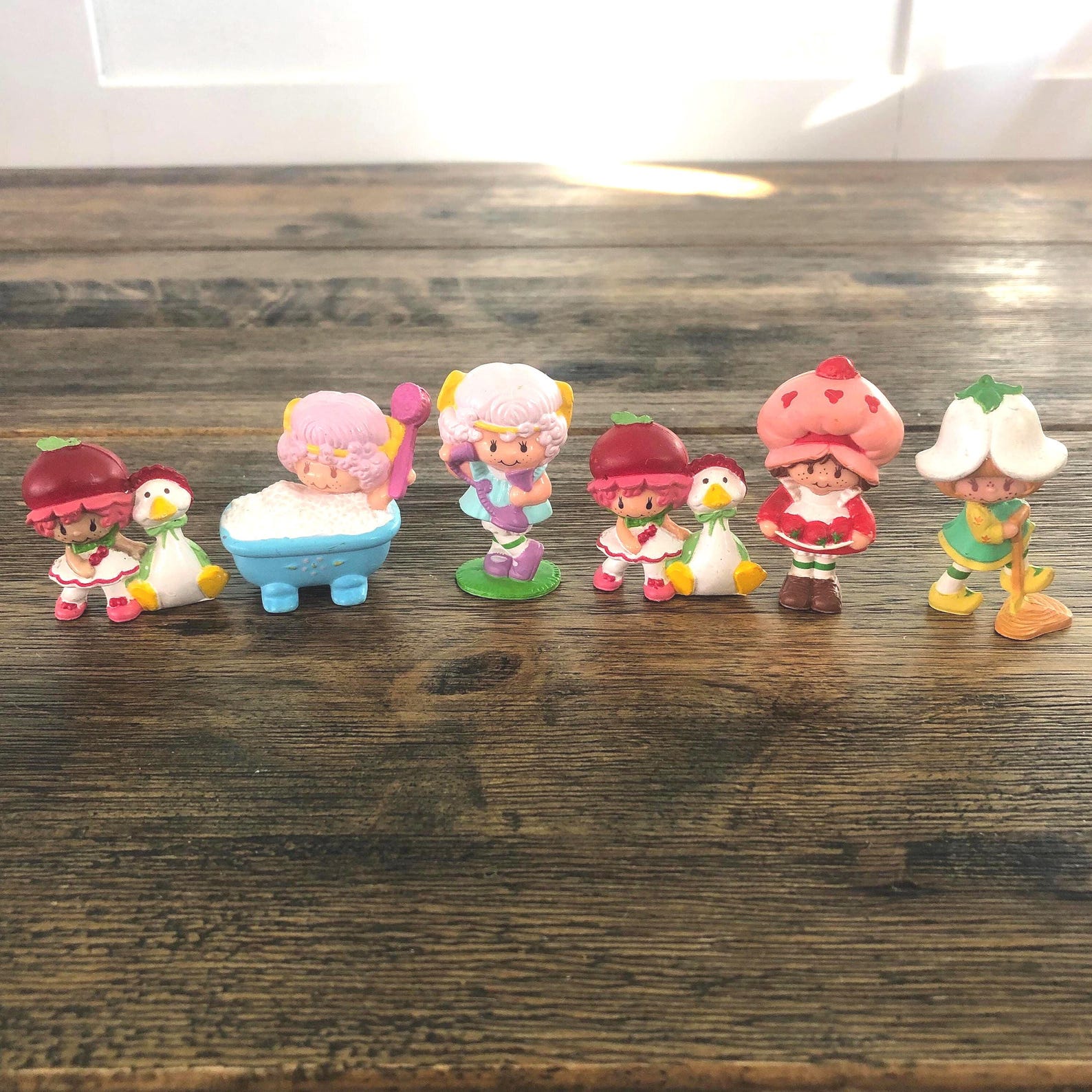 Vintage Strawberry Shortcake PVC Miniatures *YOU PICK* - Etsy