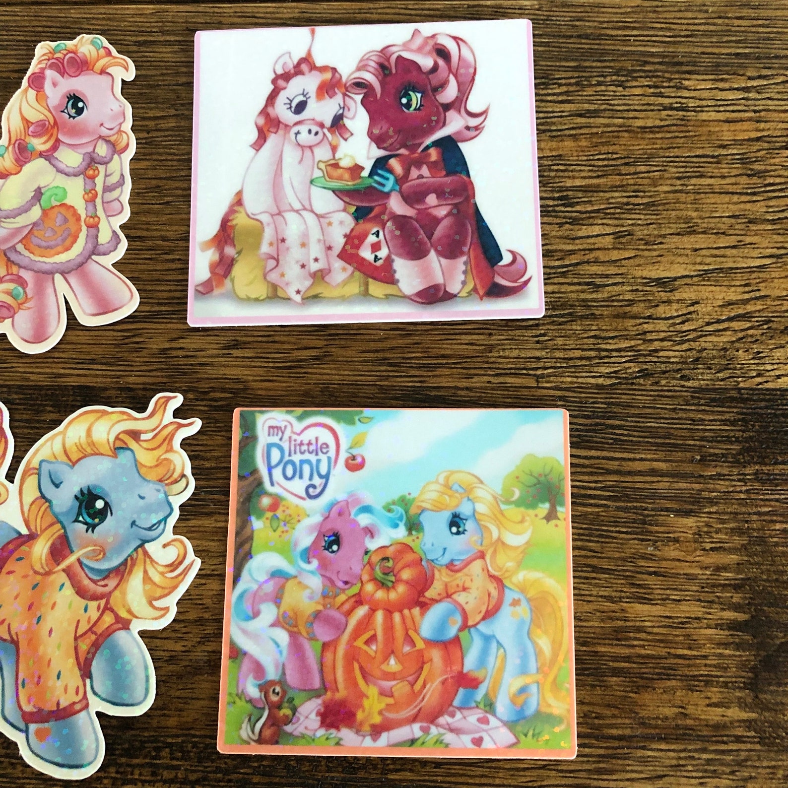 G3 Holographic My Little Pony Halloween/autumn Inspired Stickers! *YOU ...