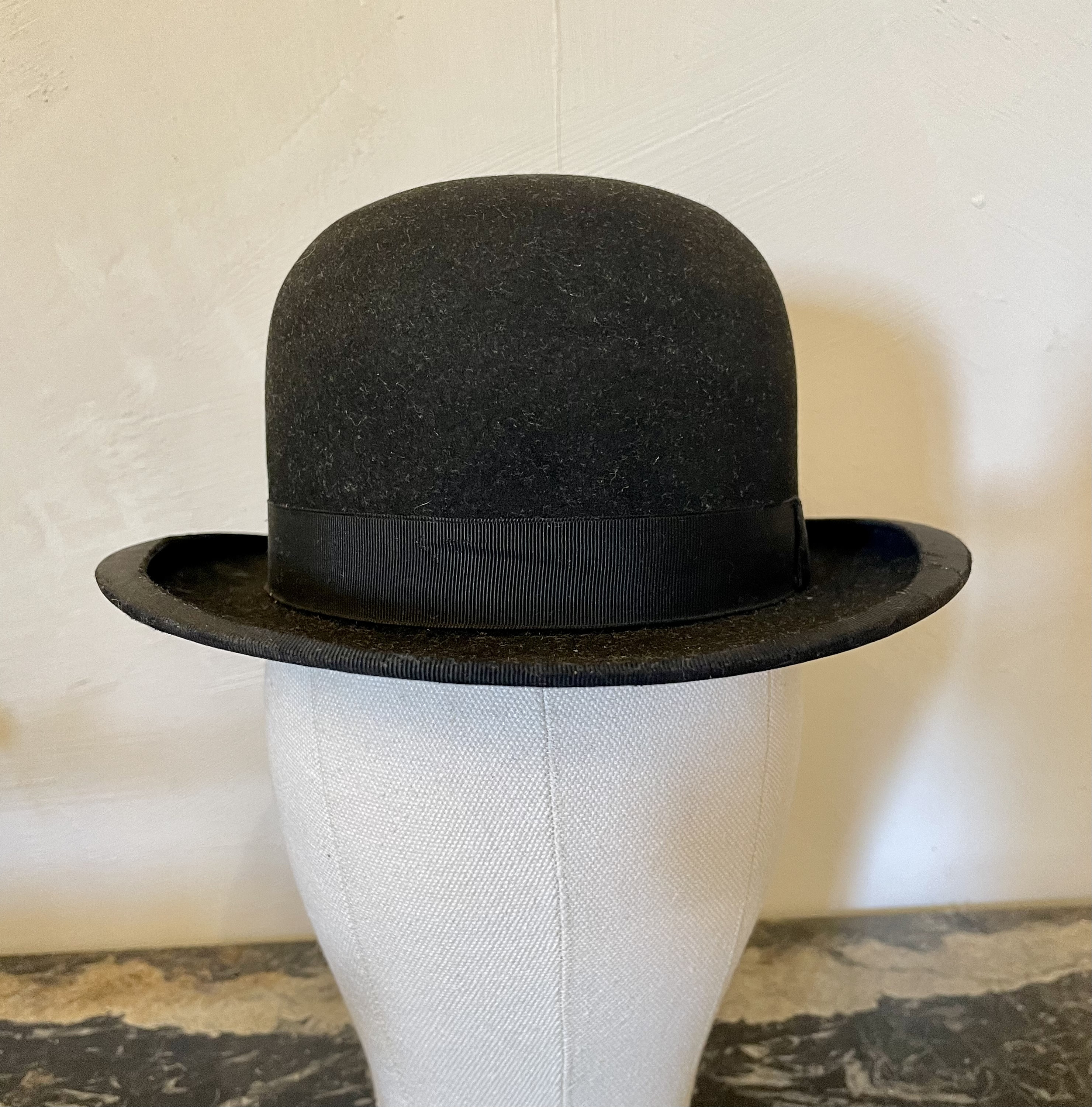 French Vintage Bowler Hat - Etsy