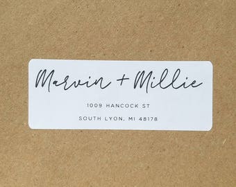 Calligraphy labels | Etsy