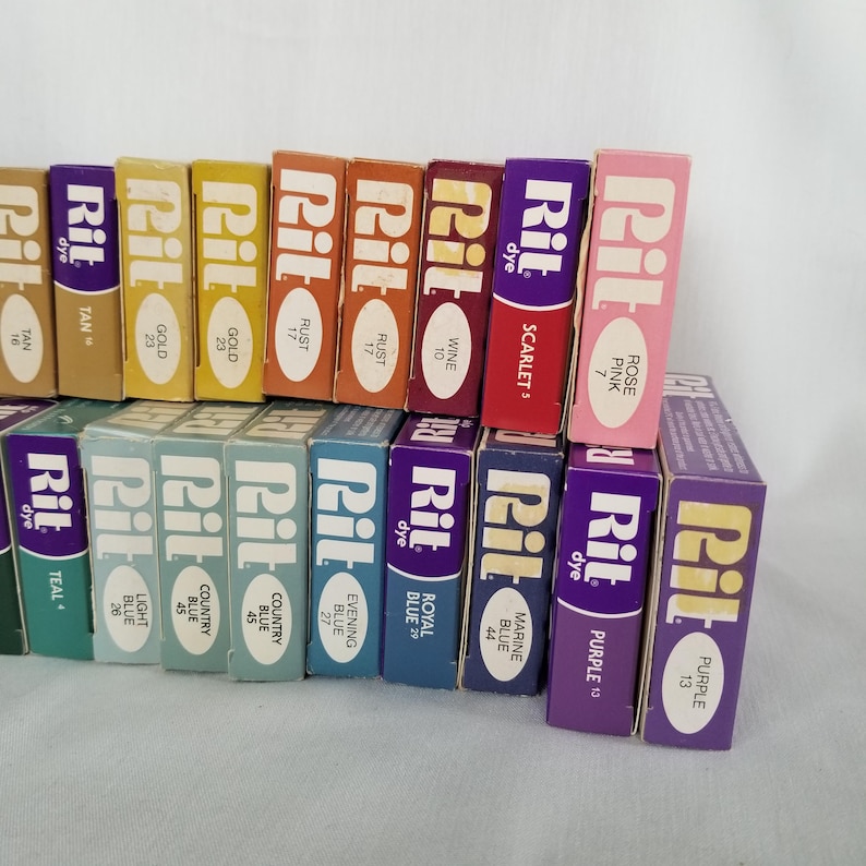 Rit Dye by the Color, Rit Dye for Batik Art, Rit Dye for Wax Relief Art ...