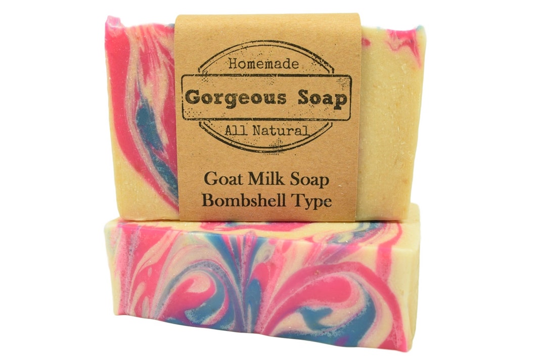 Bombshell Type Goat Milk Soap - All Natural Soap, Handmade Soap ...