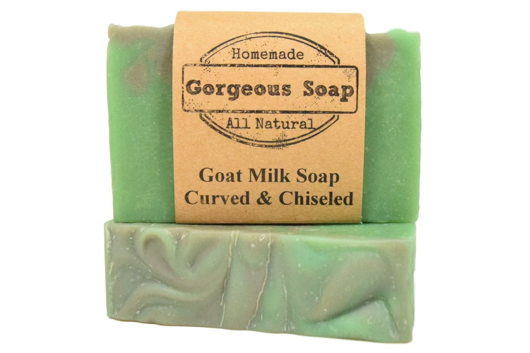Curved & Chiseled Goat Milk Soap All Natural Soap, Handmade Soap ...