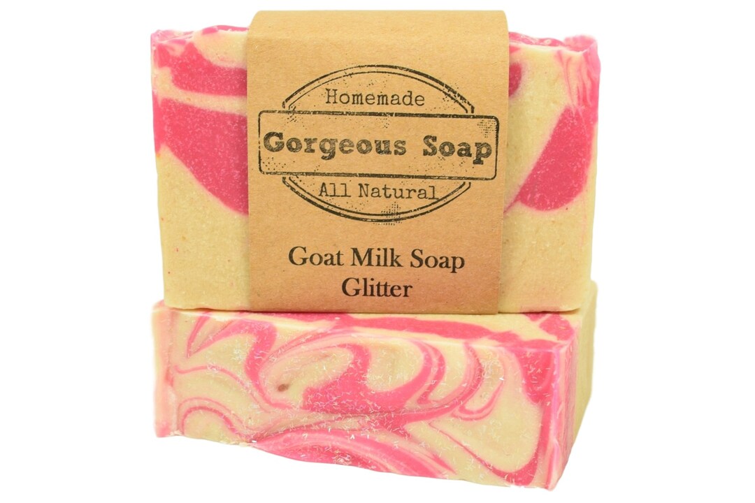 Glitter Goat Milk Soap - All Natural Soap, Handmade Soap, Homemade Soap ...