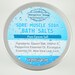 Sore Muscle Soak Bath Salts Bath Soaks, Herbal Bath Salts in A Jar, Sea ...