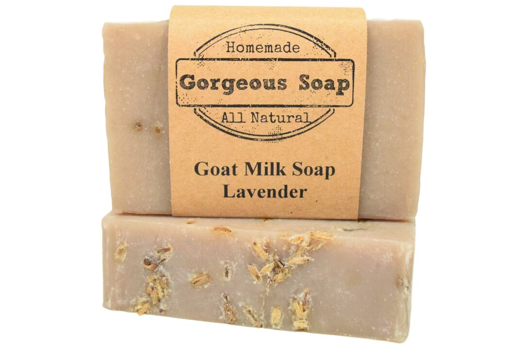 Lavender Goat Milk Soap - All Natural Soap, Handmade Soap, Homemade ...