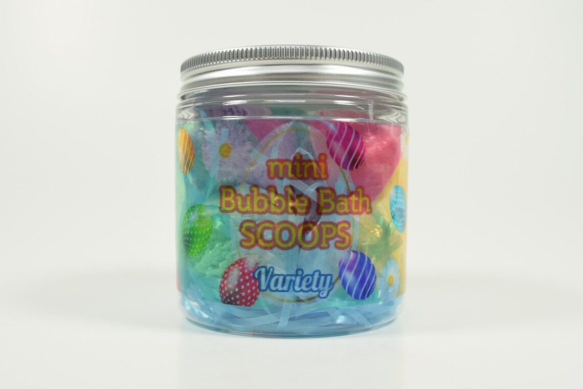 Easter Mini Bubble Bath Scoops Kids Bubble Bath Bar Bubble - Etsy