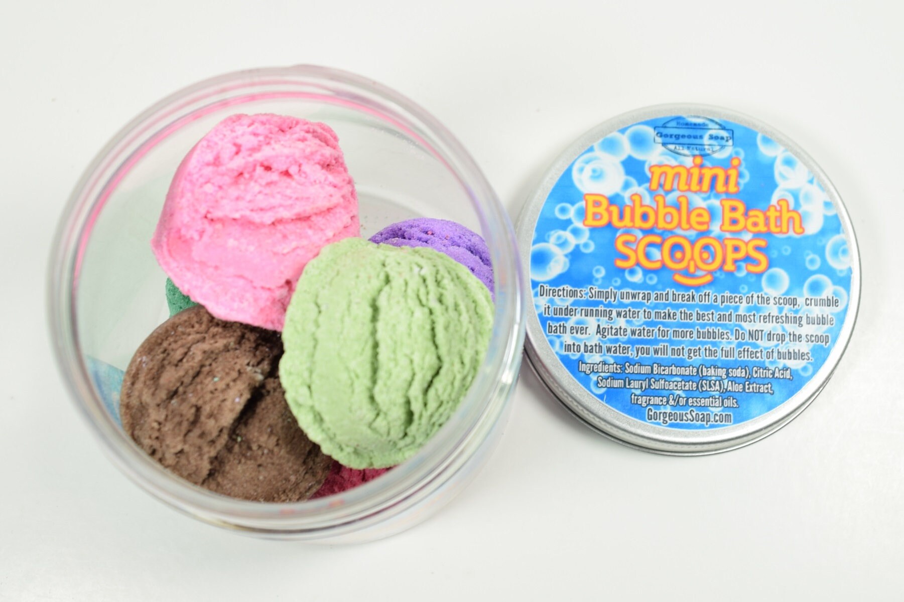Mini Bubble Bath Scoops Kids Bubble Bath Bar Bubble Bath | Etsy