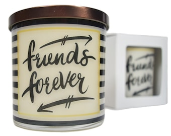 Best Friends Forever Candle Natural Scented 12oz Soy Candle - Etsy