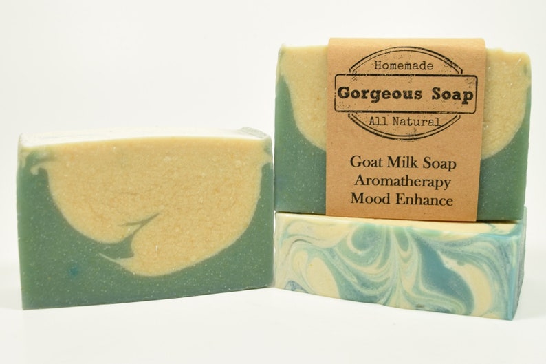 Aromatherapy: Mood Enhance Goat Milk Soap - All Natural Soap, Handmade ...
