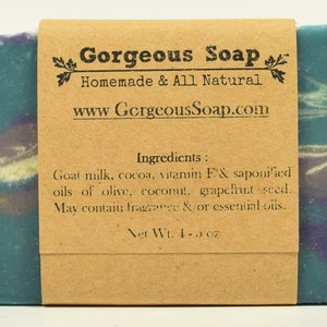 April Fresh Goat Milk Soap - All Natural Soap, Handmade Soap, Homemade ...
