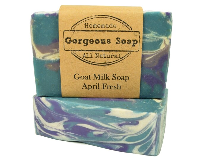 April Fresh Goat Milk Soap - All Natural Soap, Handmade Soap, Homemade ...