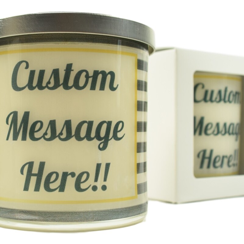 Personalized Candles - Etsy