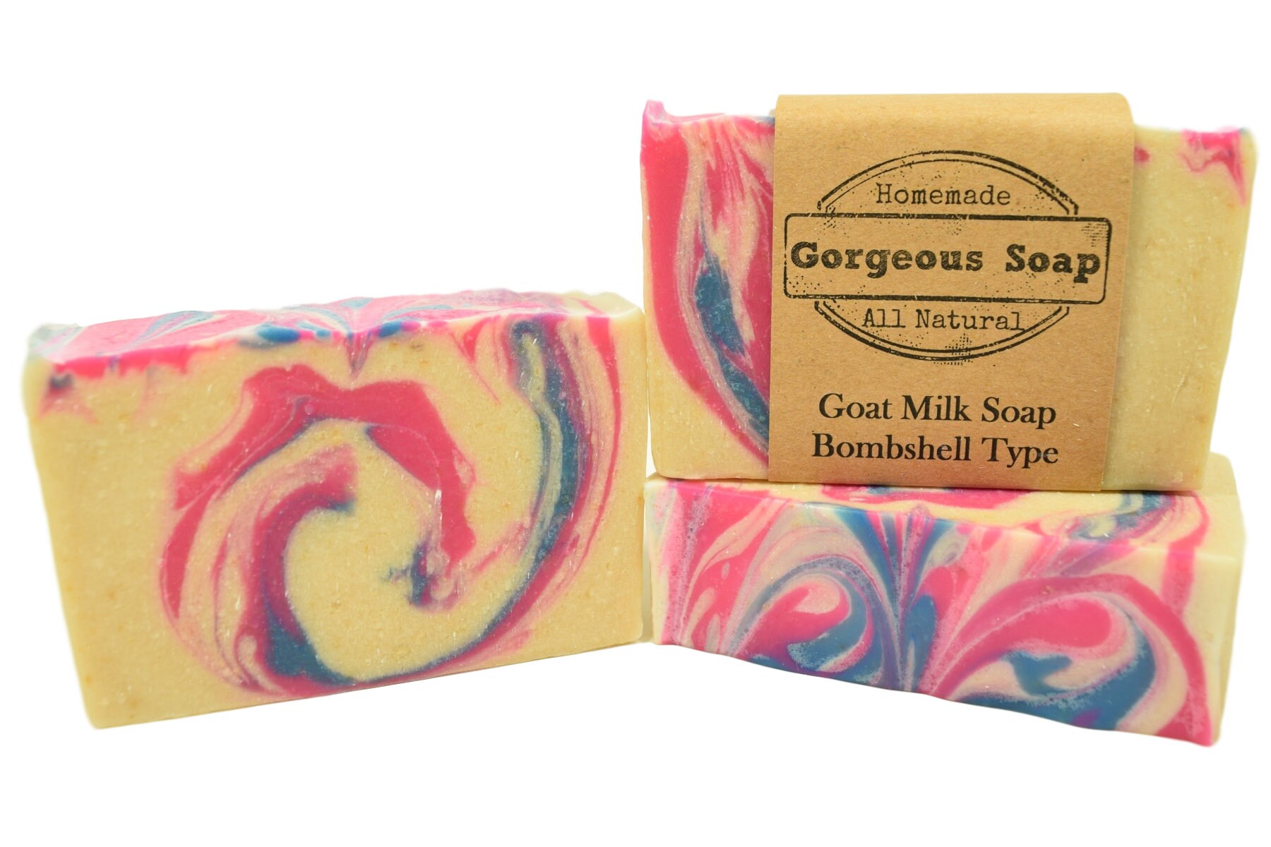 Bombshell Type Goat Milk Soap All Natural Soap Handmade - Etsy