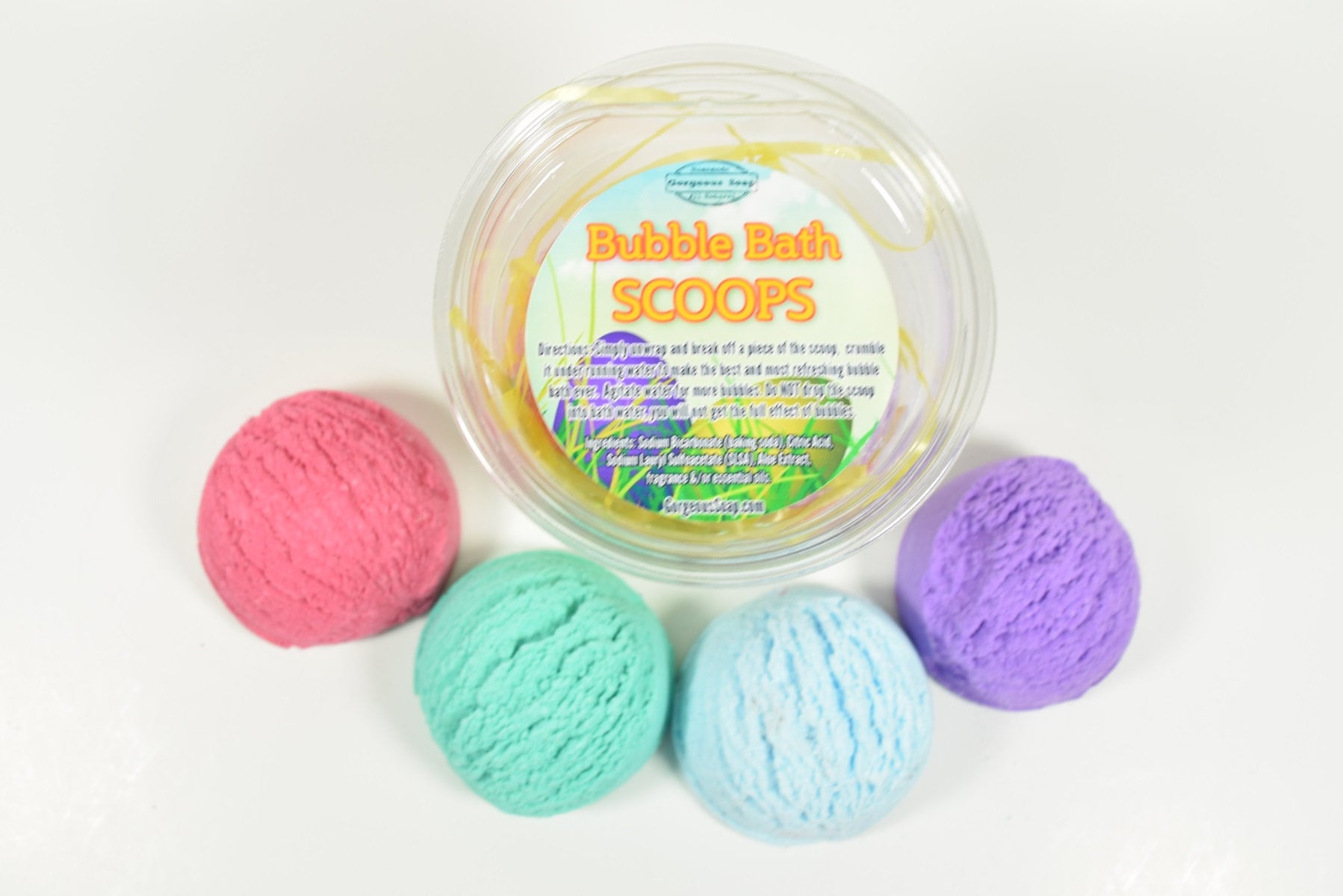 Bubble Bath Scoops Bubble Bar Ice Cream Scoops Bubble - Etsy