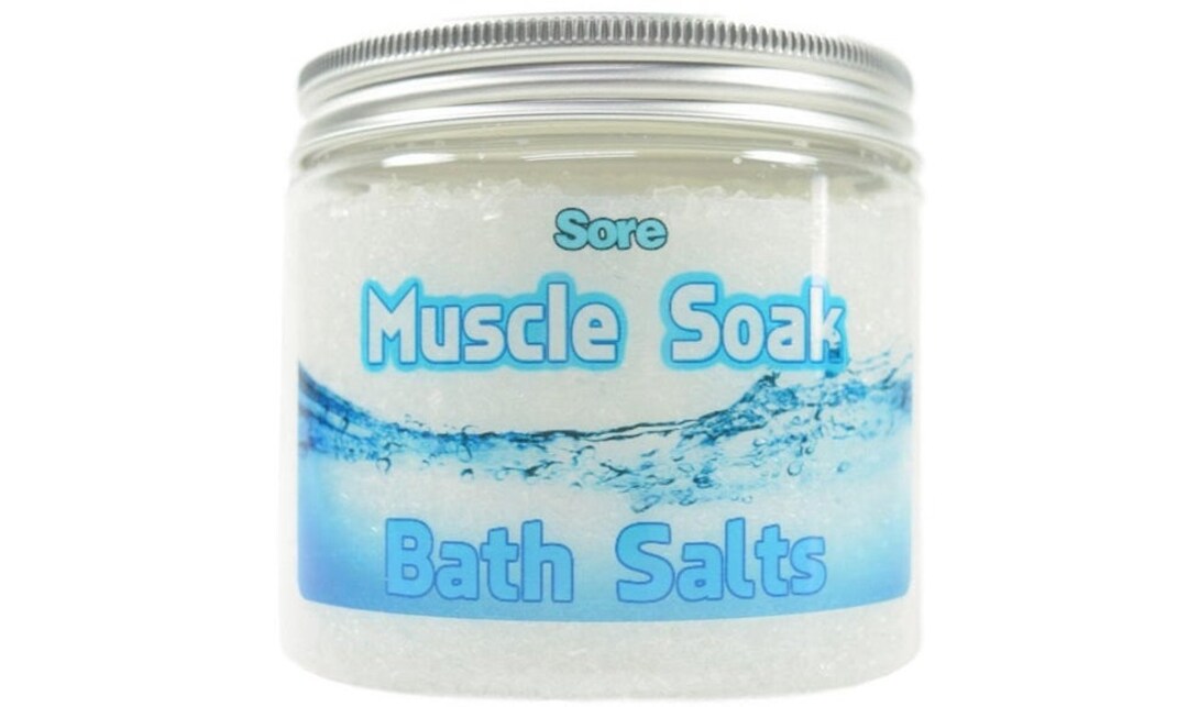 Sore Muscle Soak Bath Salts Bath Soaks, Herbal Bath Salts in A Jar, Sea ...