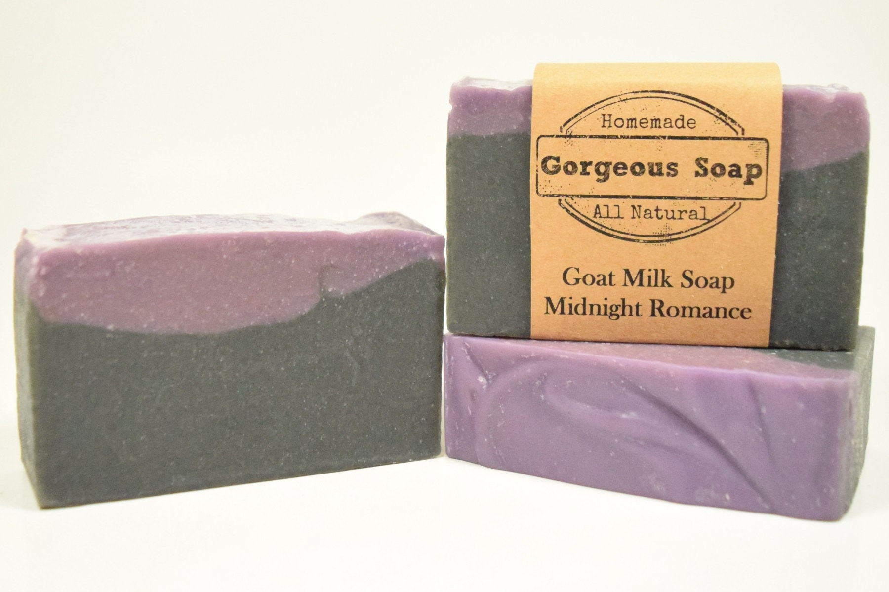 Midnight Romance Goat Milk Soap All Natural Soap Handmade | Etsy