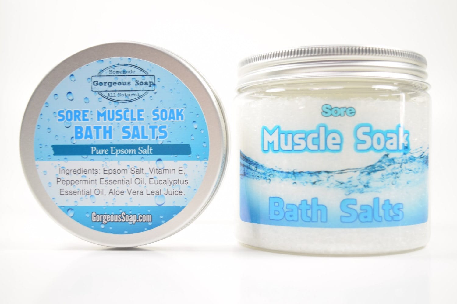 Sore Muscle Soak Bath Salts Bath Soaks Herbal Bath Salts In | Etsy