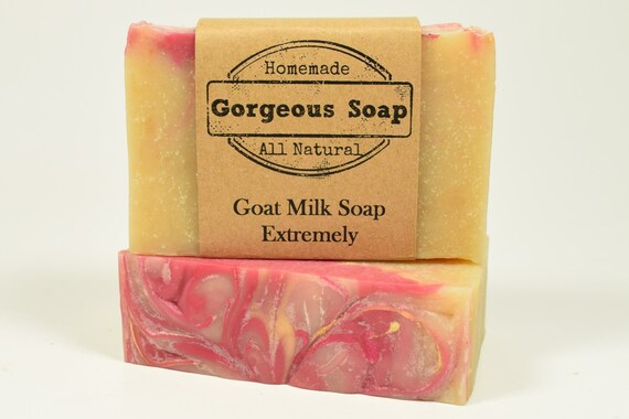 Extremely Goat Milk Soap All Natural Soap Handmade Soap | Etsy