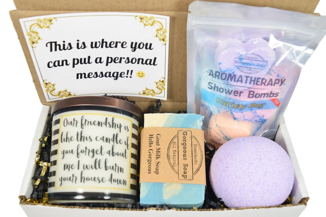 Custom Friendship Gift Box, Friend Gifts, Friendship Gifts for Women ...