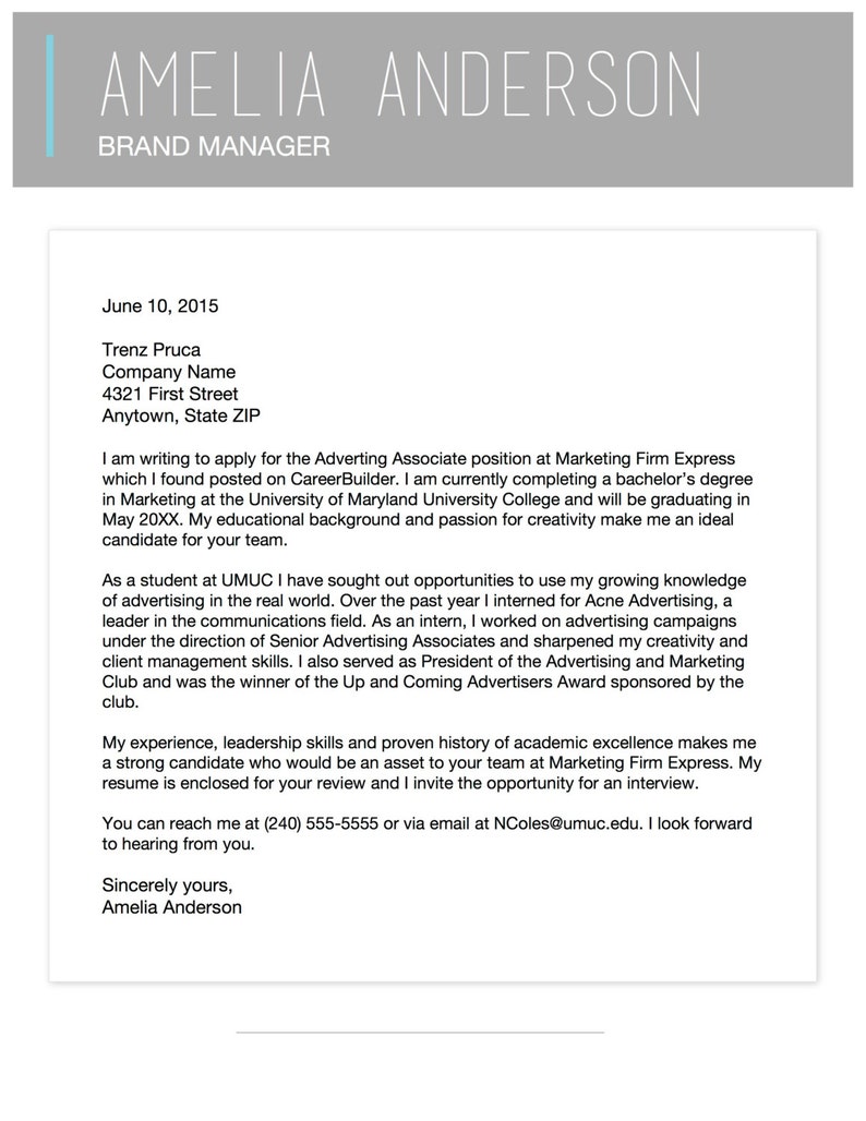 Resume Template | the "laura" | Modern Resume Template | Instant MS ...