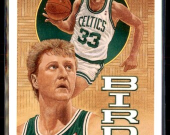 Larry Bird Card | Etsy