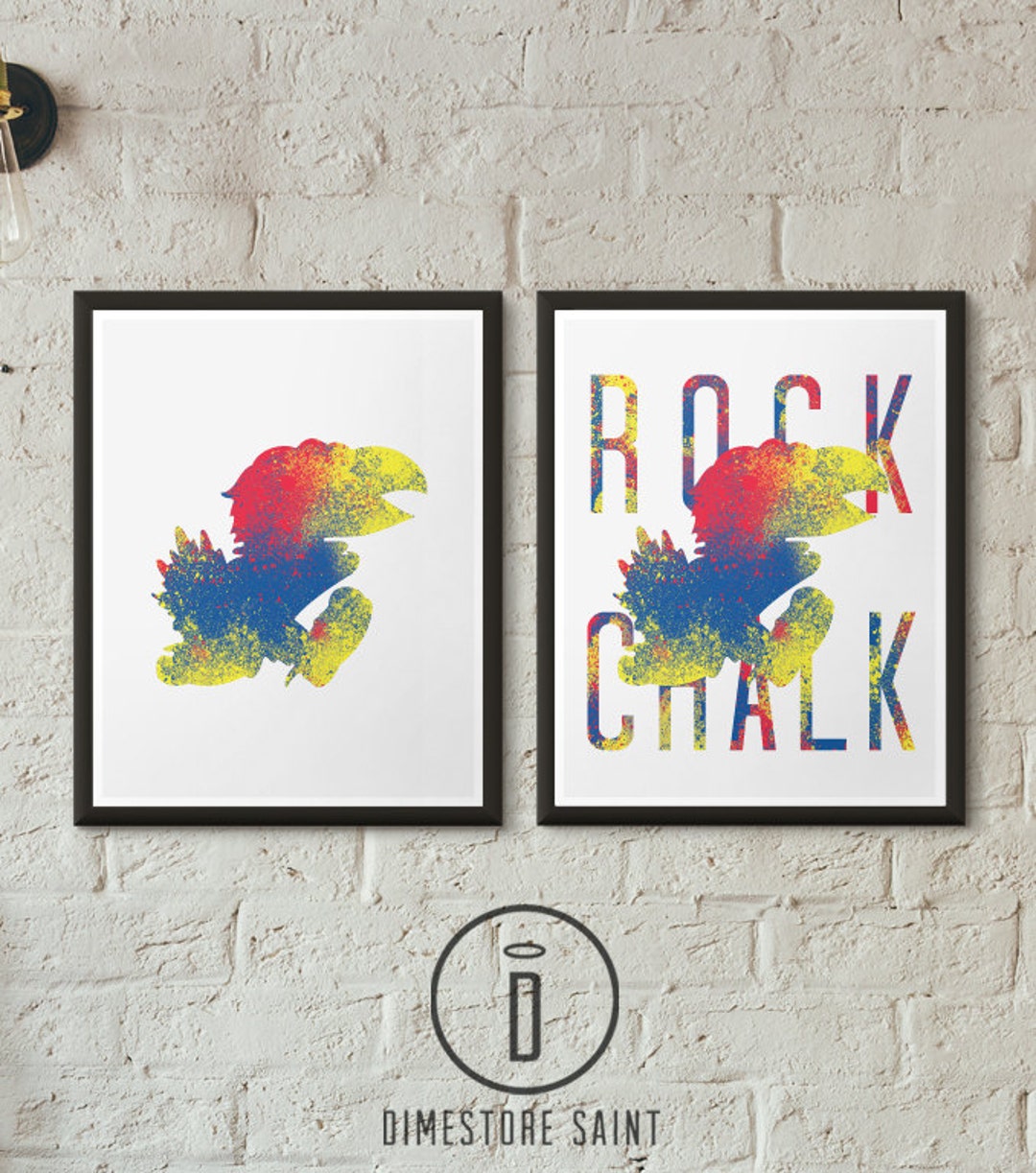Special Edition Kansas Jayhawk Art Print - University of Kansas ...