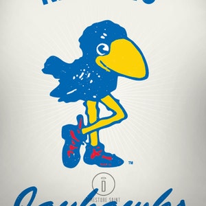 Kansas Jayhawks Original 1912 Jayhawk Print University of - Etsy