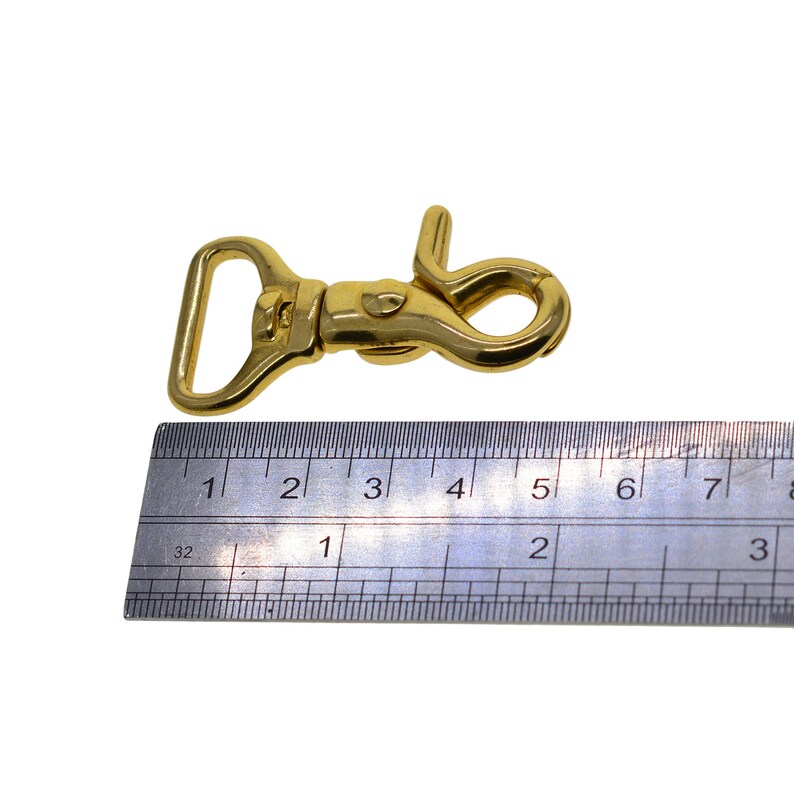 Solid Brass Swivel Trigger Snap Hooks Keychain Lobster Clasp - Etsy