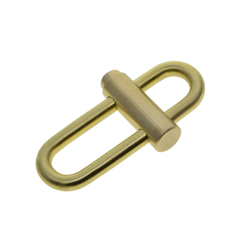 Handmade Heavy Duty Solid Brass Oval Click Locking Snap - Etsy UK