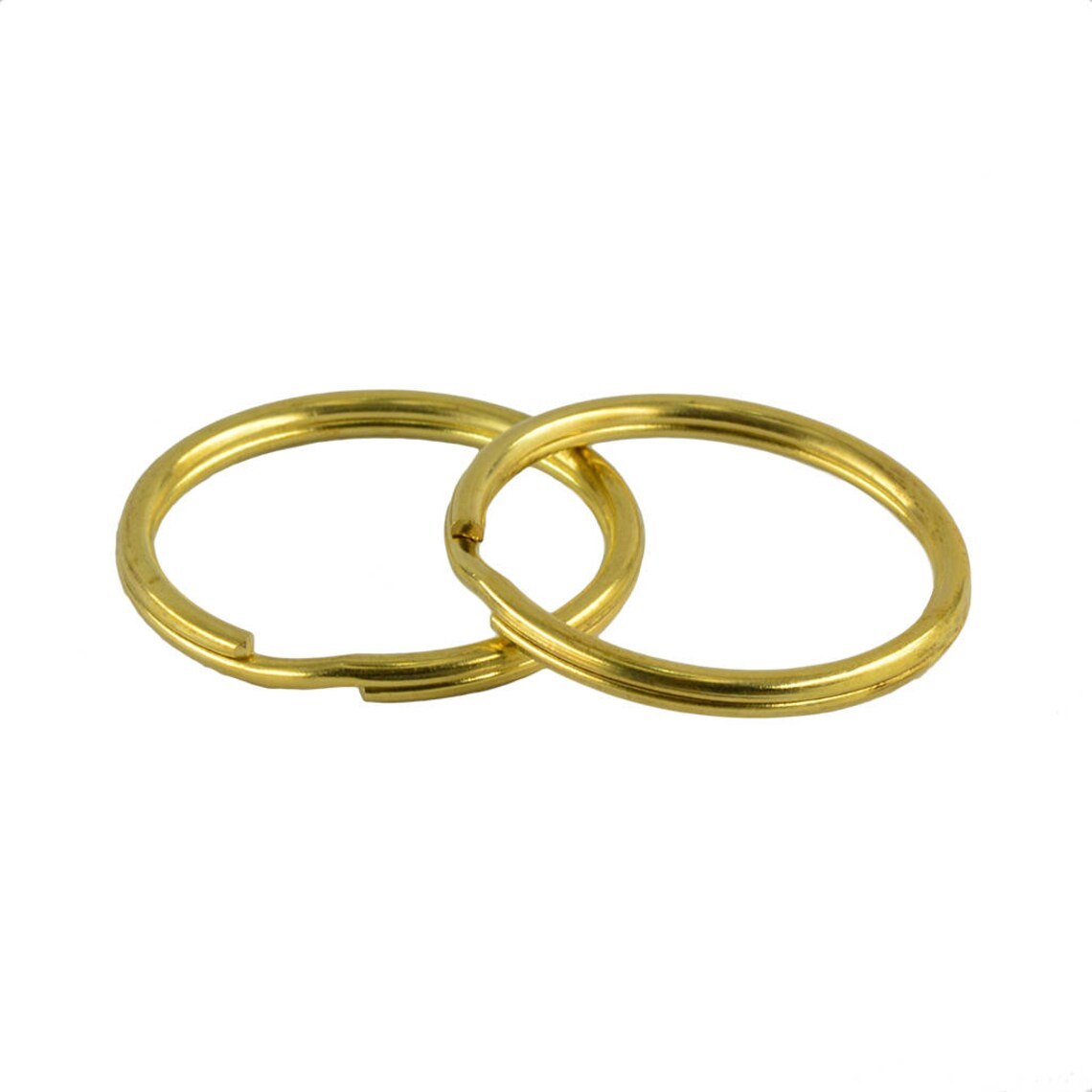 10pcs 35 mm /25mm/20mm/15mm /10mmFine Brass Round Split Key | Etsy